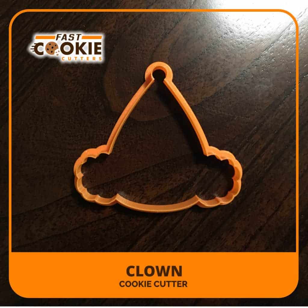 Clown Cookie Cutter - Fast Cookie Cutters