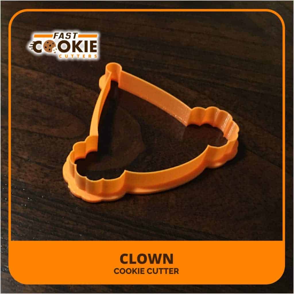 Clown Cookie Cutter - Fast Cookie Cutters