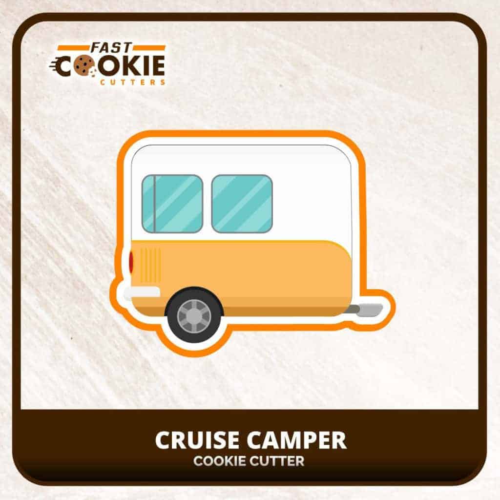 Cruise Camper Cookie Cutter - Fast Cookie Cutters