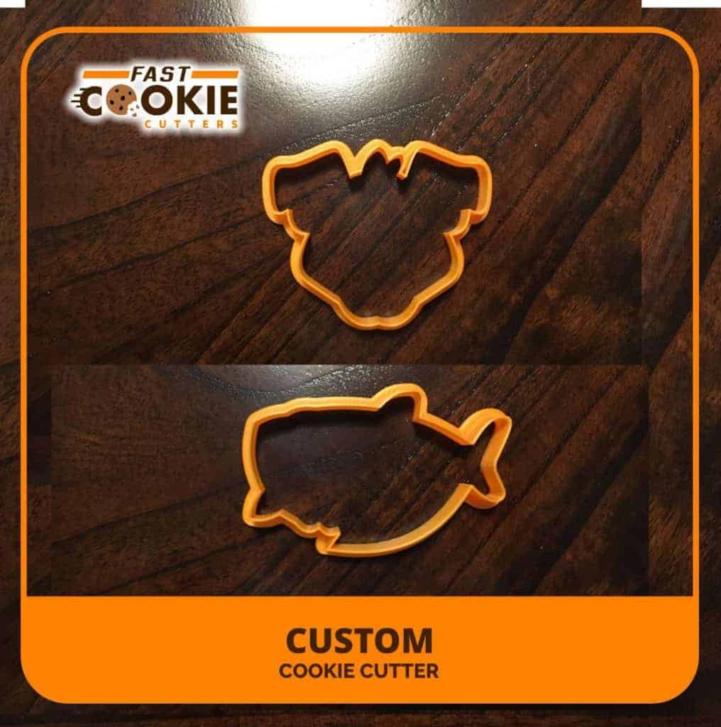 Custom Cookie Cutter Outline Only - Make Perfect Cookies - Fast Cookie ...