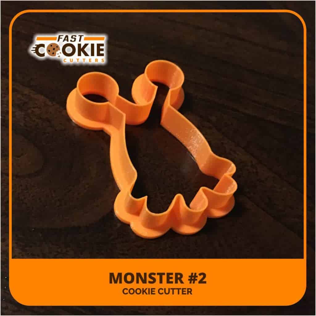 Monster 2 Cookie Cutter - Fast Cookie Cutters