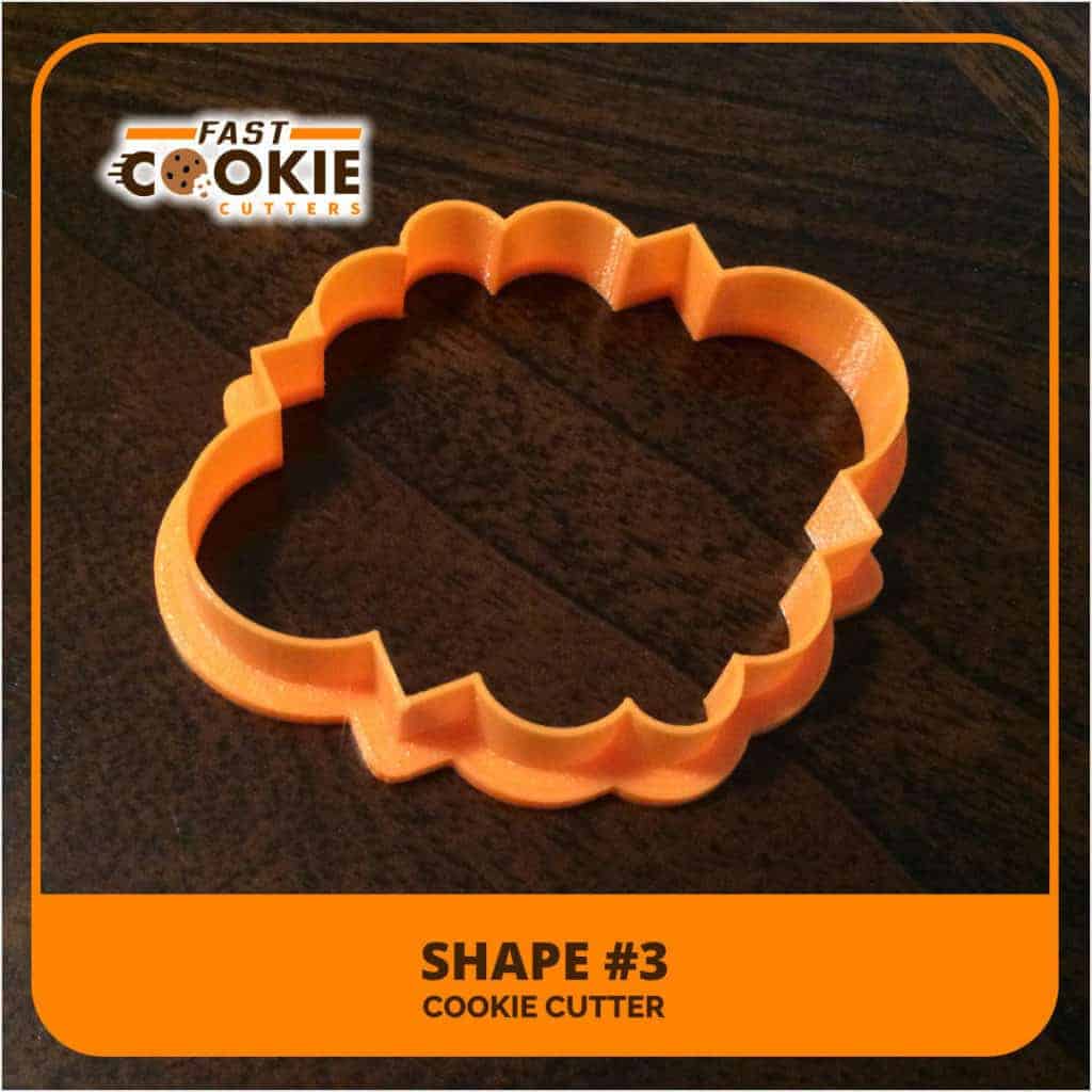 Shape 3 Cookie Cutter - Fast Cookie Cutters