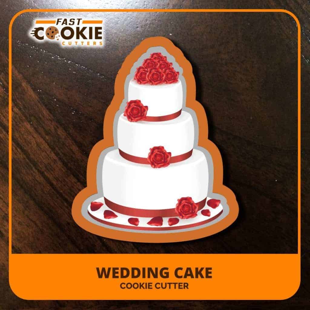 Wedding Dress 5 Cookie Cutter - Fast Cookie Cutters