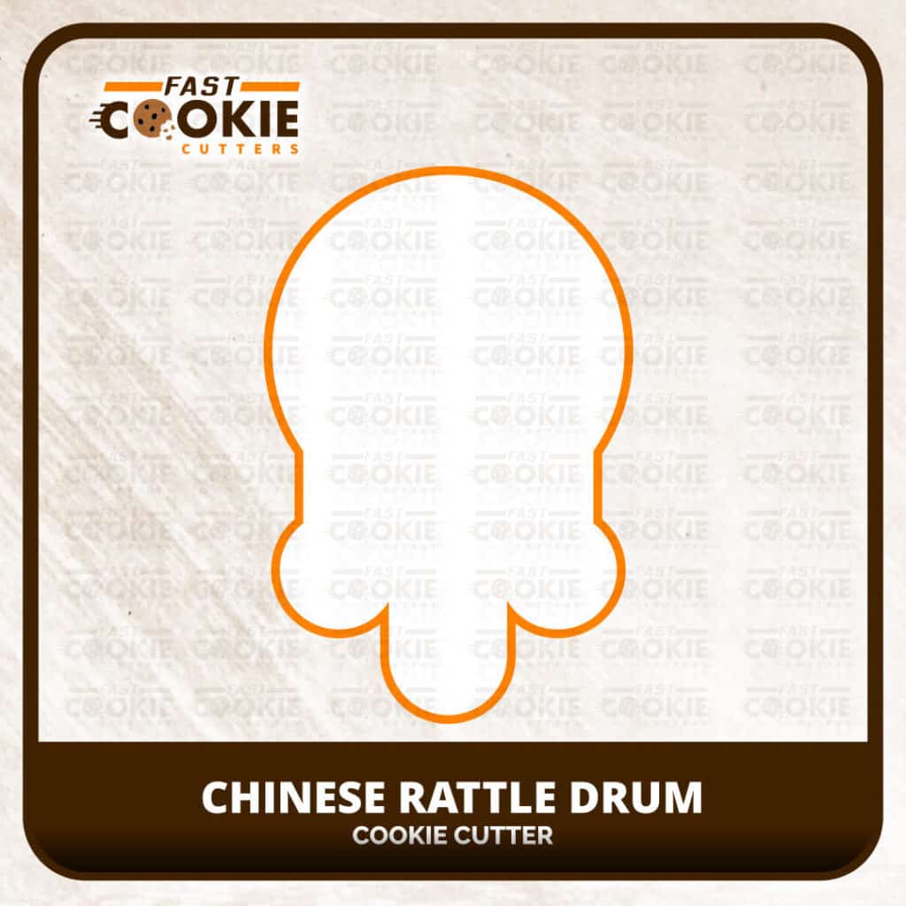 Chinese Rattle Drum - Fast Cookie Cutters