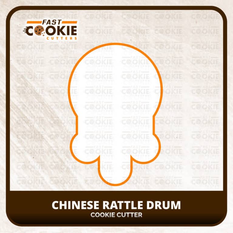 Chinese Rattle Drum - Fast Cookie Cutters