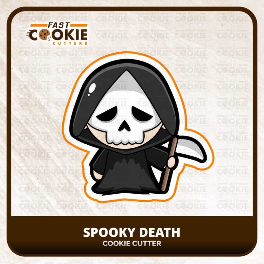 Spooky Death Cookie Cutter - Fast Cookie Cutters